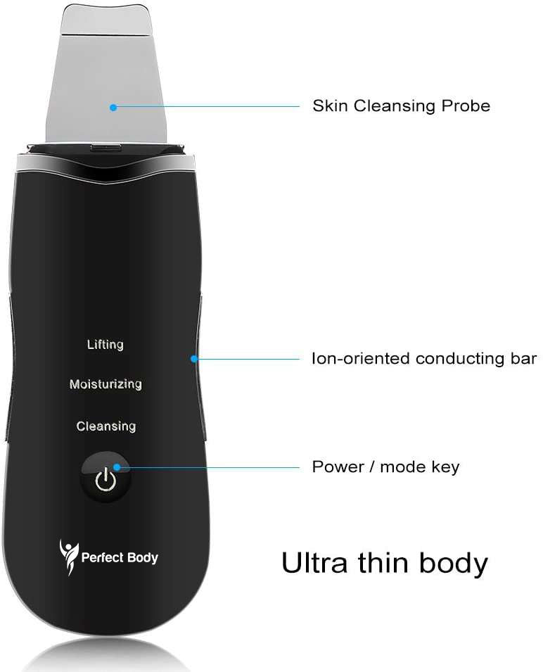 ultrasonic skin scrubber – Perfect-Body.dk